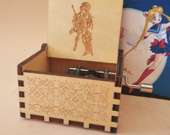 Moon River Music Box Theme Music Chest Wooden Engraved - Etsy