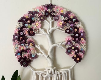 Large Tree of Life Macrame Wall Hanging - Etsy