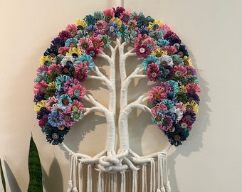 Large Tree of Life Macrame Wall Hanging - Etsy