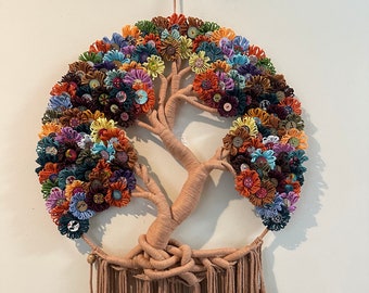 Large Tree of Life Macrame Wall Hanging - Etsy