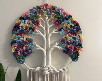 Macrame Tree of Life, Tree of Life Macrame Wall Hanging, Large Macrame ...