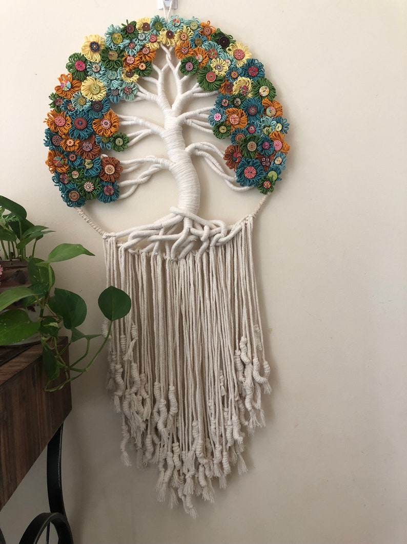 Large Tree of Life Macrame Wall Hanging - Etsy