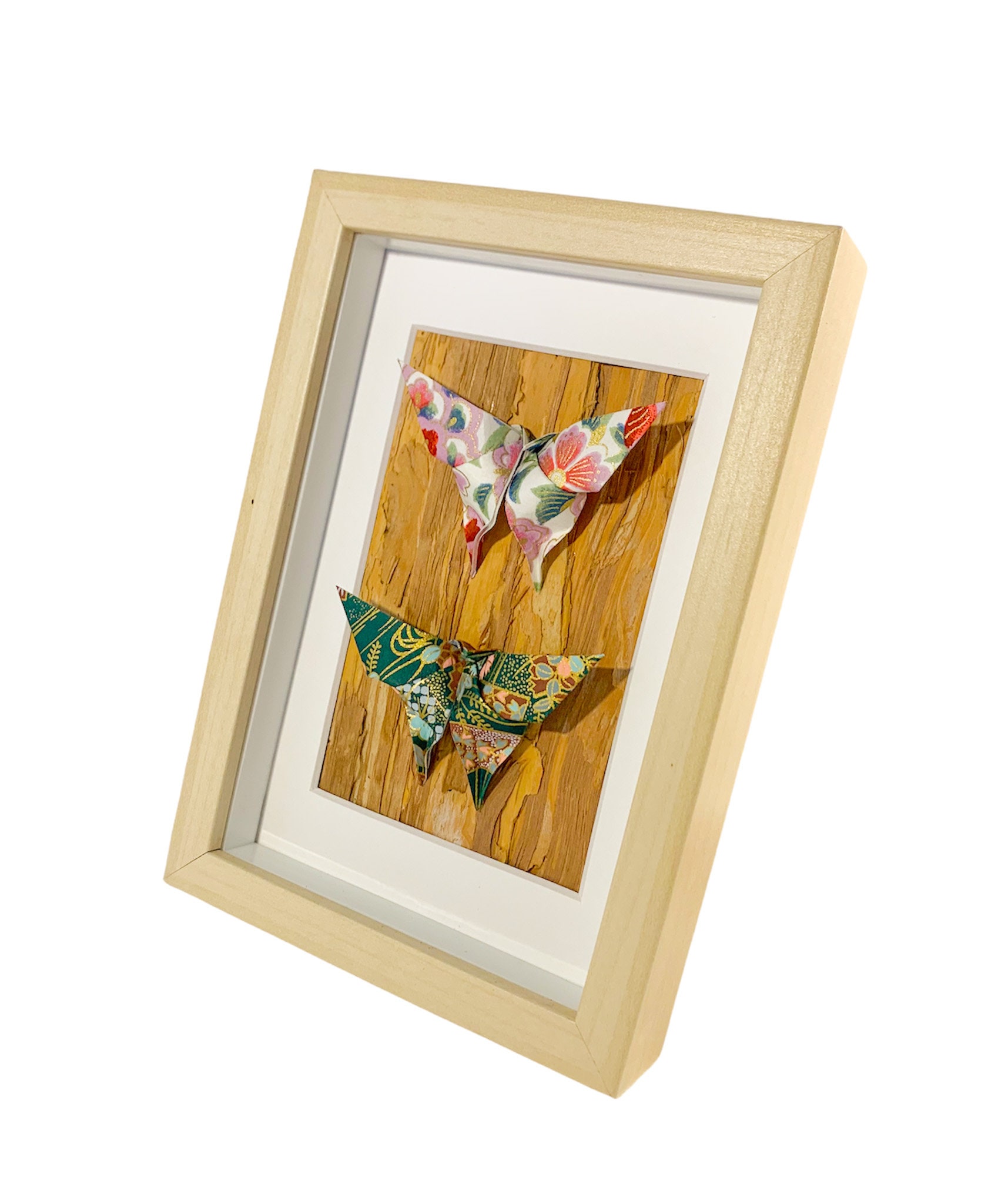 Paperbark Wood Butterfly Wall Art - Etsy