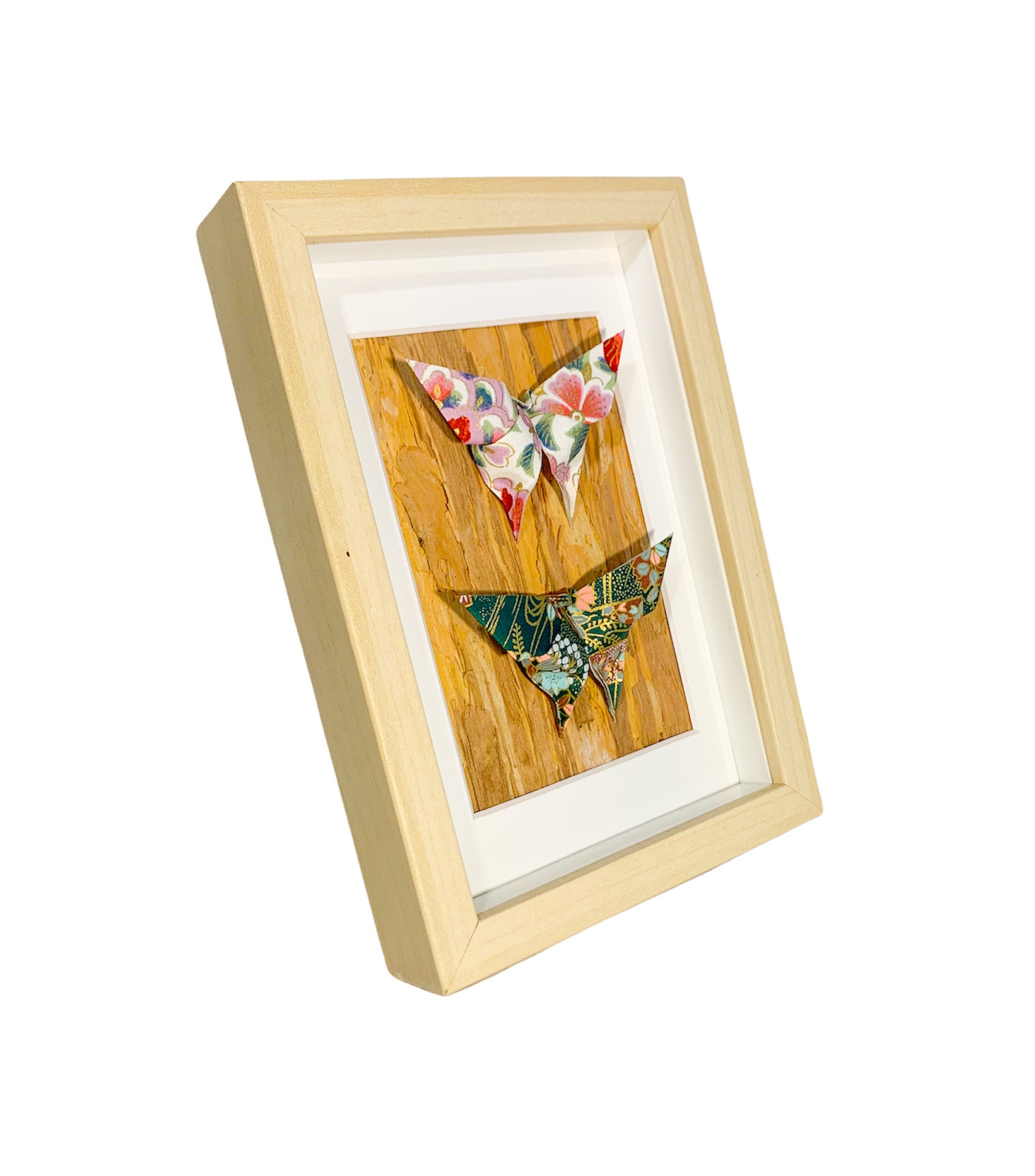 Paperbark Wood Butterfly Wall Art - Etsy