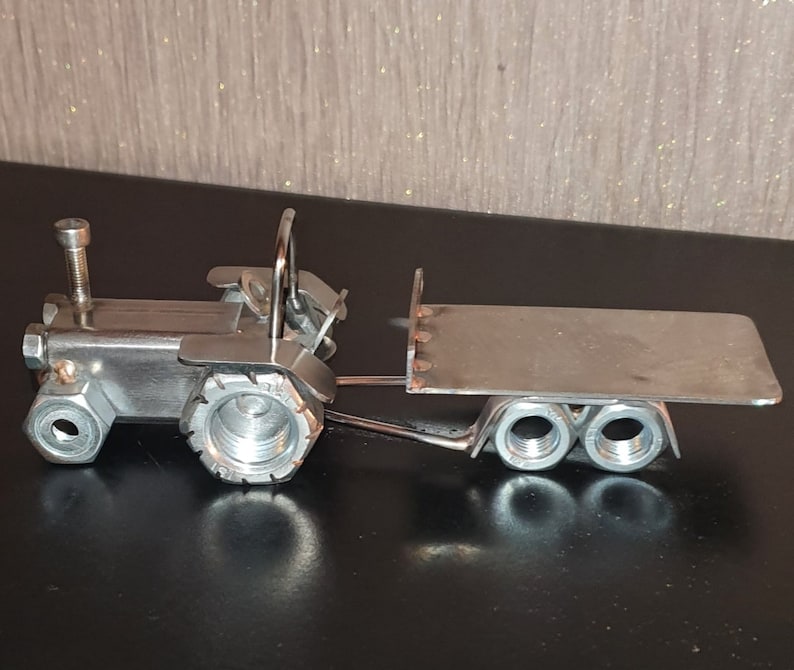 Nut and Bolt /nut and Bolt Art / Farmhouse Gift / Handmade Gift ...