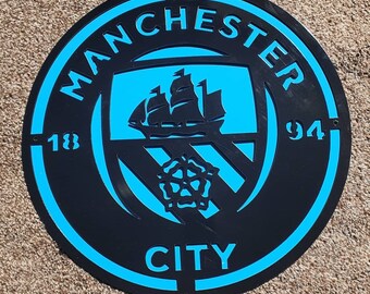 Man City Wall Art - Etsy UK