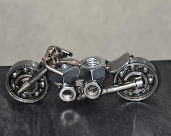 Scrap Metal Bolt Chasing Nut Figurine - Etsy