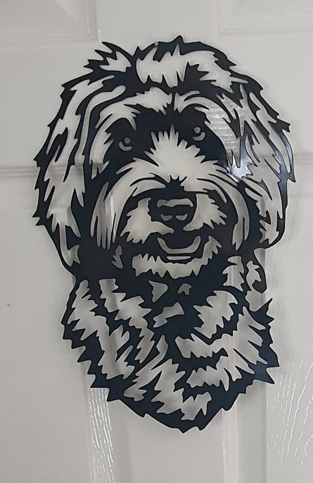 Cockapoo Metal Wall Art, Cockapoo Wall Art, Cockerpoo Gift, Metal Dog ...