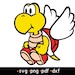 Koopa Troopa- #1 Svg, Png, Pdf, Dxf - Etsy