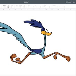 Road Runner- #2 Svg, Png, Pdf, Dxf - Etsy
