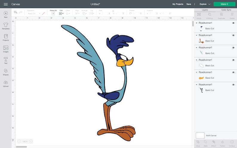 Road Runner- #1 Svg, Png, Pdf, Dxf - Etsy