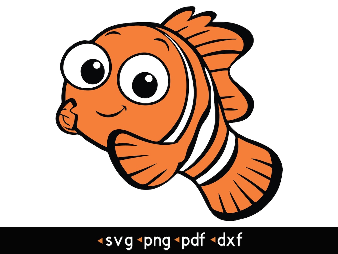 Nemo- #1 Svg, Png, Pdf, Dxf - Etsy