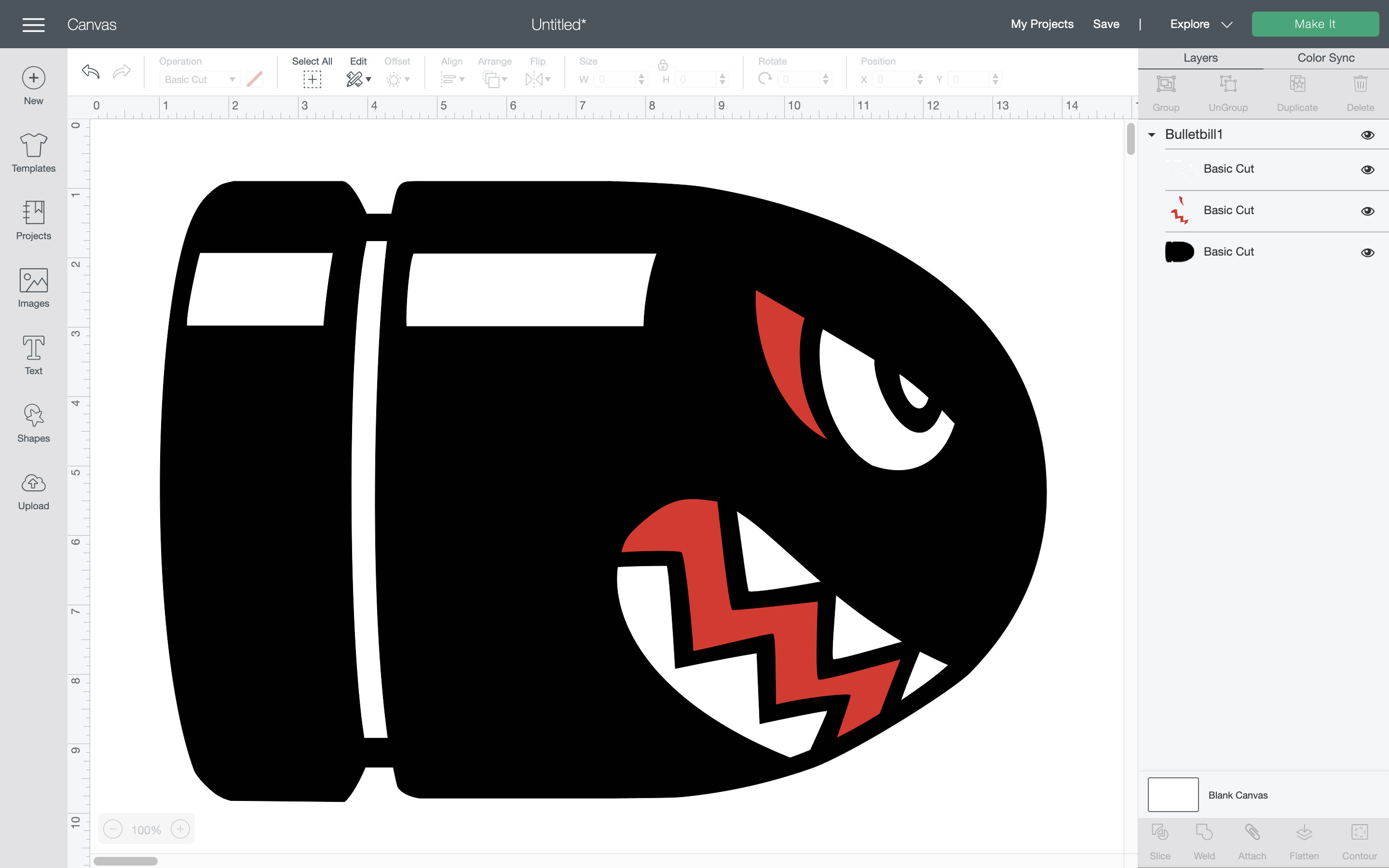 Bullet Bill 1 svg png pdf dxf | Etsy