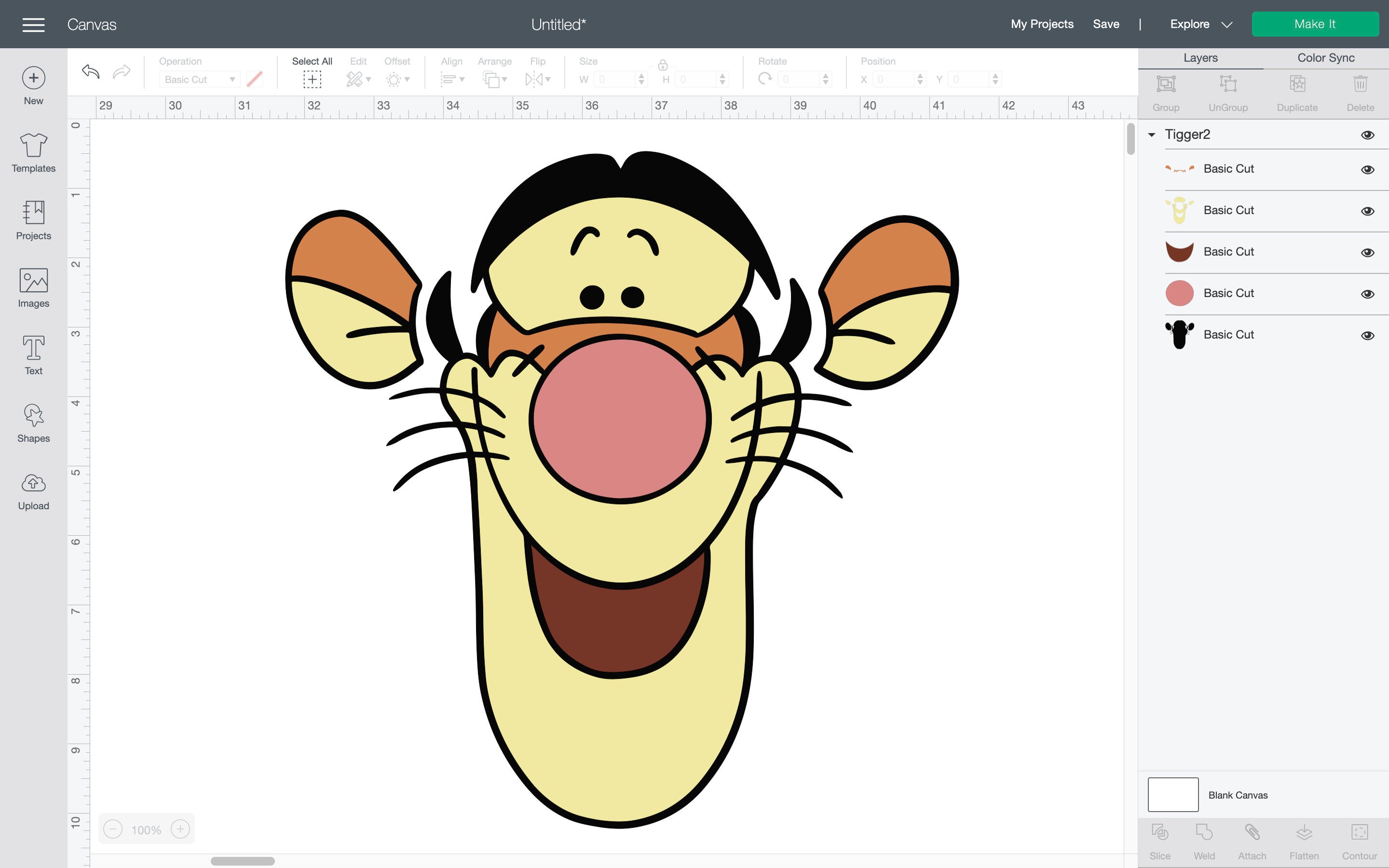 Tigger 2 Svg Png Pdf Dxf - Etsy