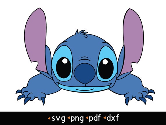 Stitch 3 Svg Png Pdf Dxf | Etsy