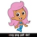 Bubble Guppies (molly)- #1 Svg, Png, Pdf, Dxf - Etsy