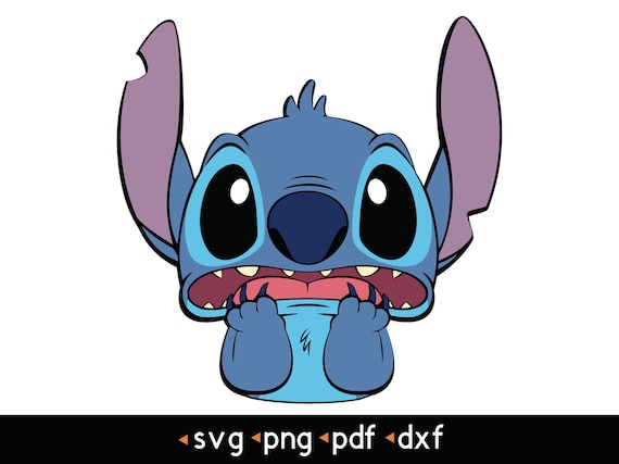 Stitch 10 Svg Png Pdf Dxf | Etsy