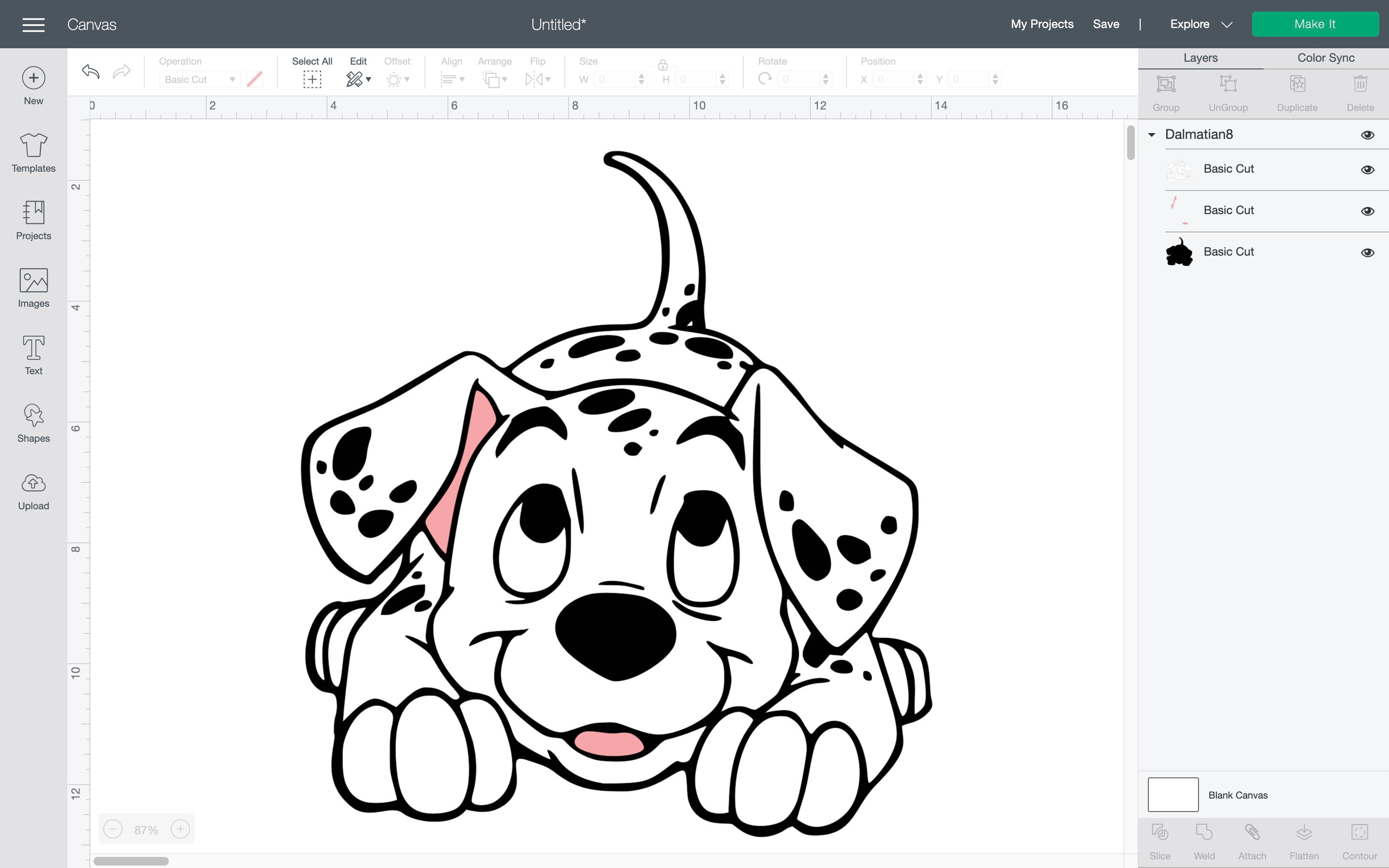 13 Pcs Layered Dalmatian Pack Svg Png Pdf Dxf - Etsy Australia