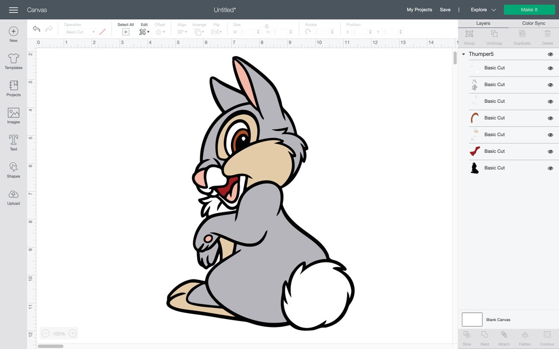 Thumper 5 Svg Png Pdf Dxf | Etsy