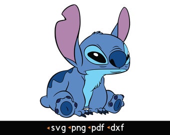 Stitch 5 Svg, Png, Pdf, Dxf - Etsy