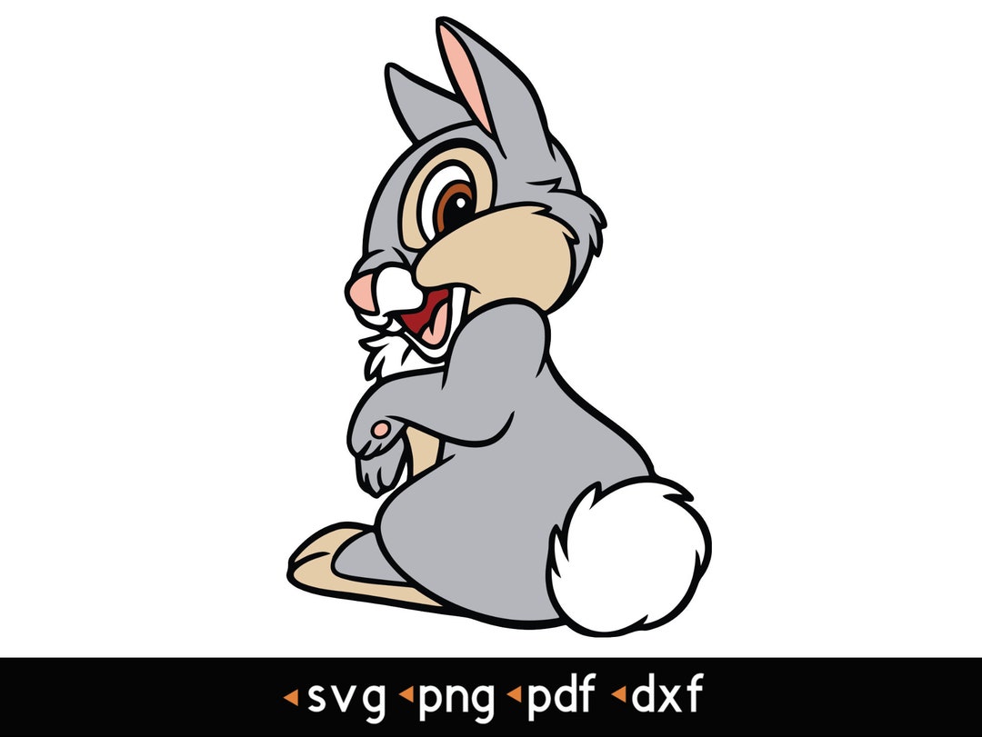 Thumper- #5 Svg, Png, Pdf, Dxf - Etsy