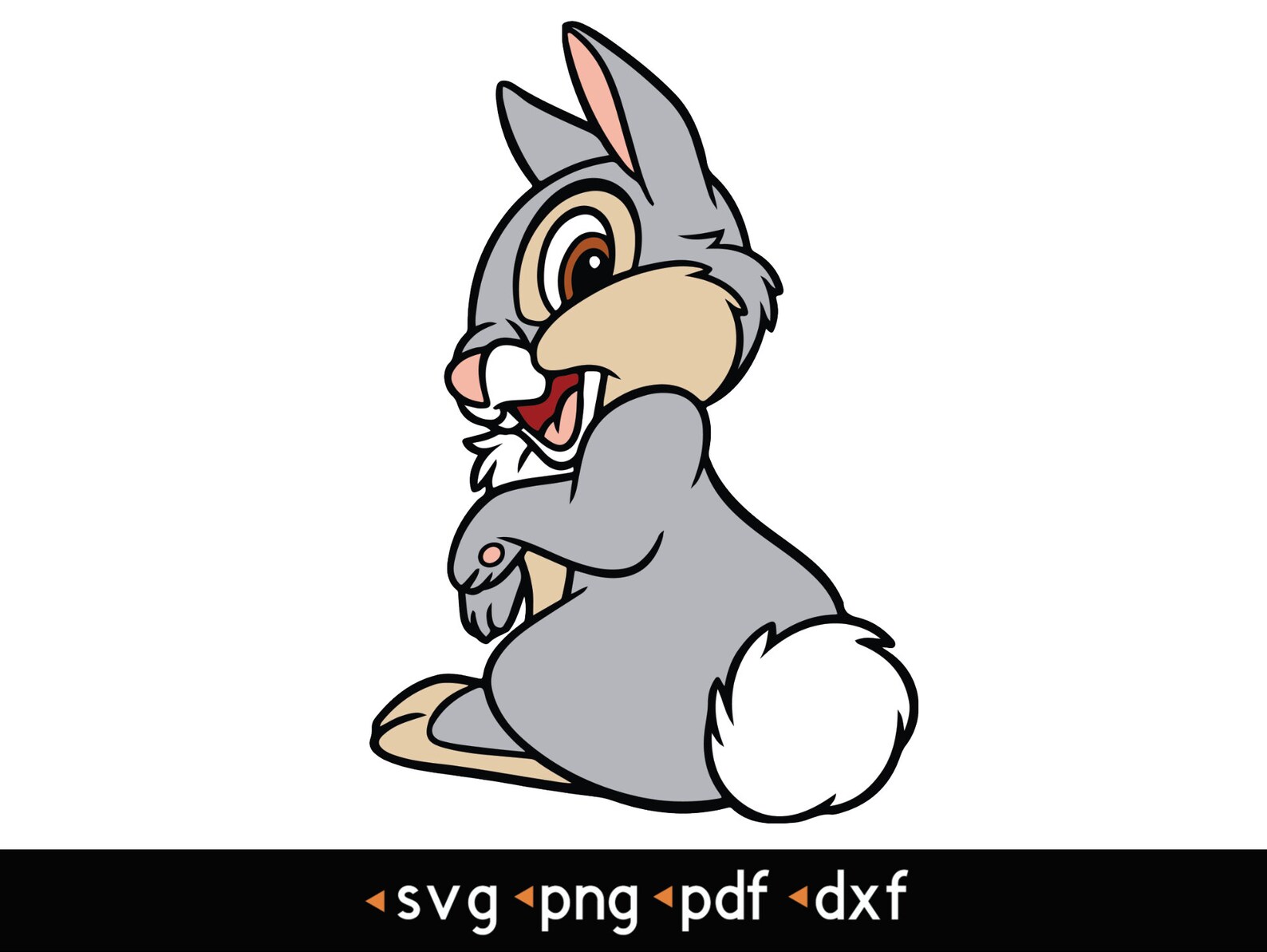 Thumper- #5 Svg, Png, Pdf, Dxf - Etsy