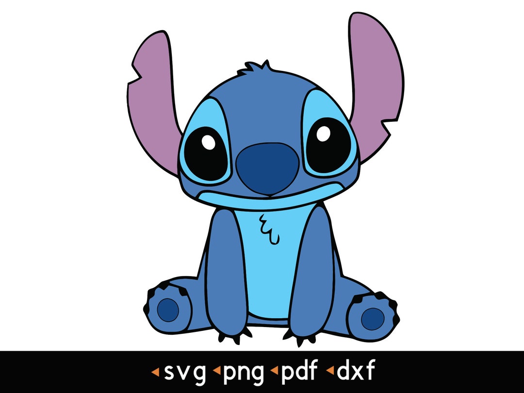 Stitch- #4 Svg, Png, Pdf, Dxf - Etsy