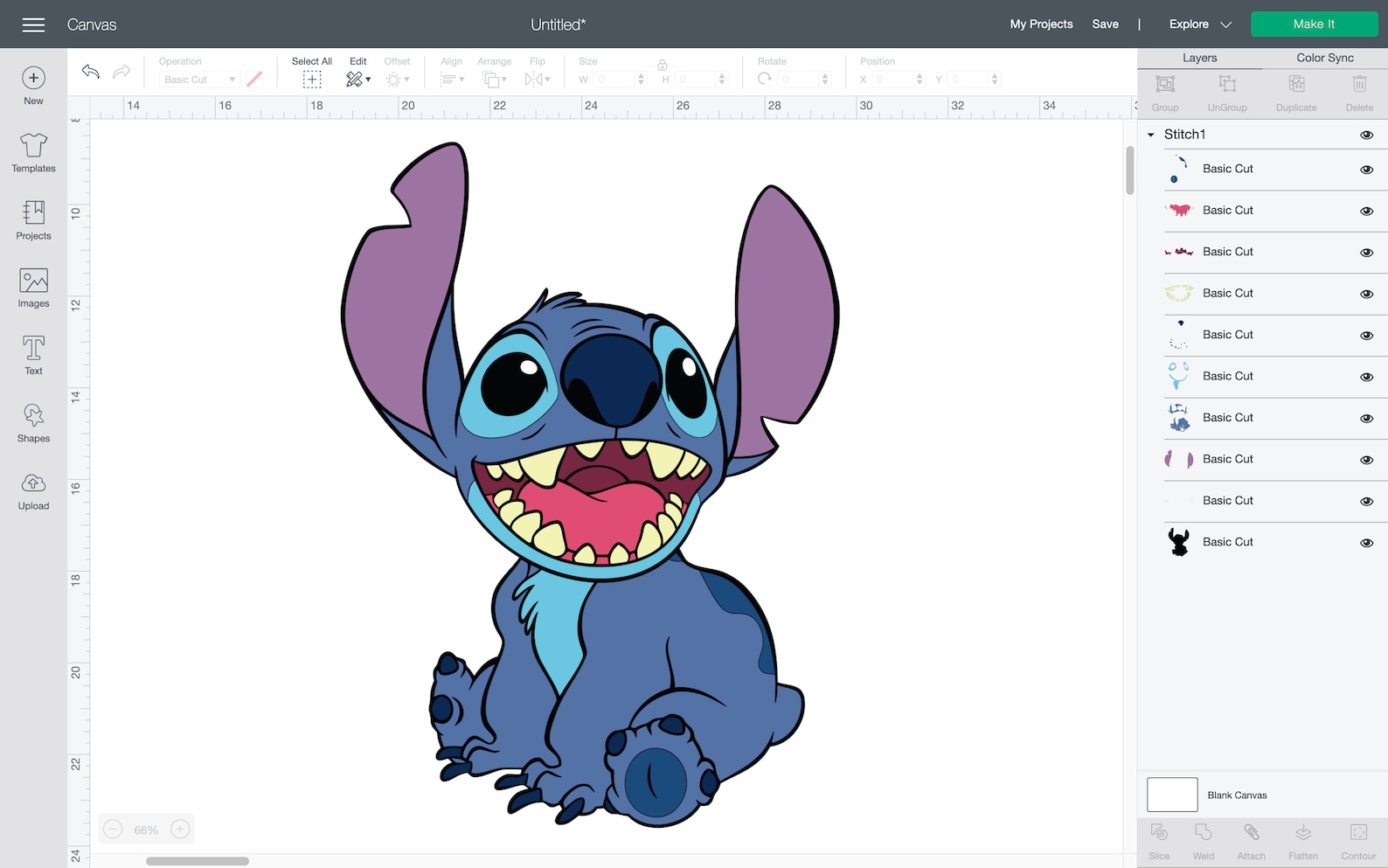 Stitch- #1 Svg, Png, Pdf, Dxf - Etsy