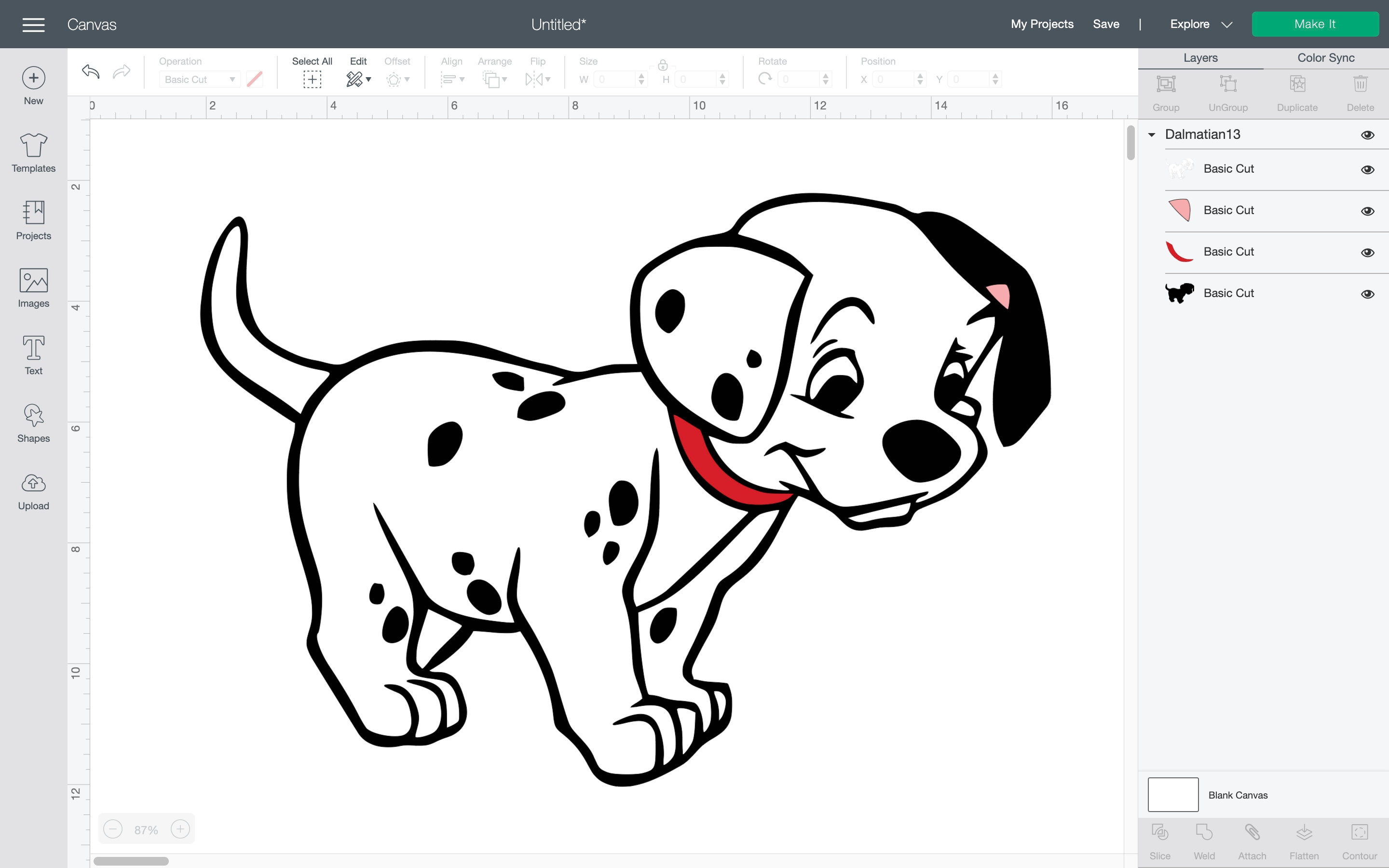 Dalmatian 13 Svg Png Pdf Dxf | Etsy