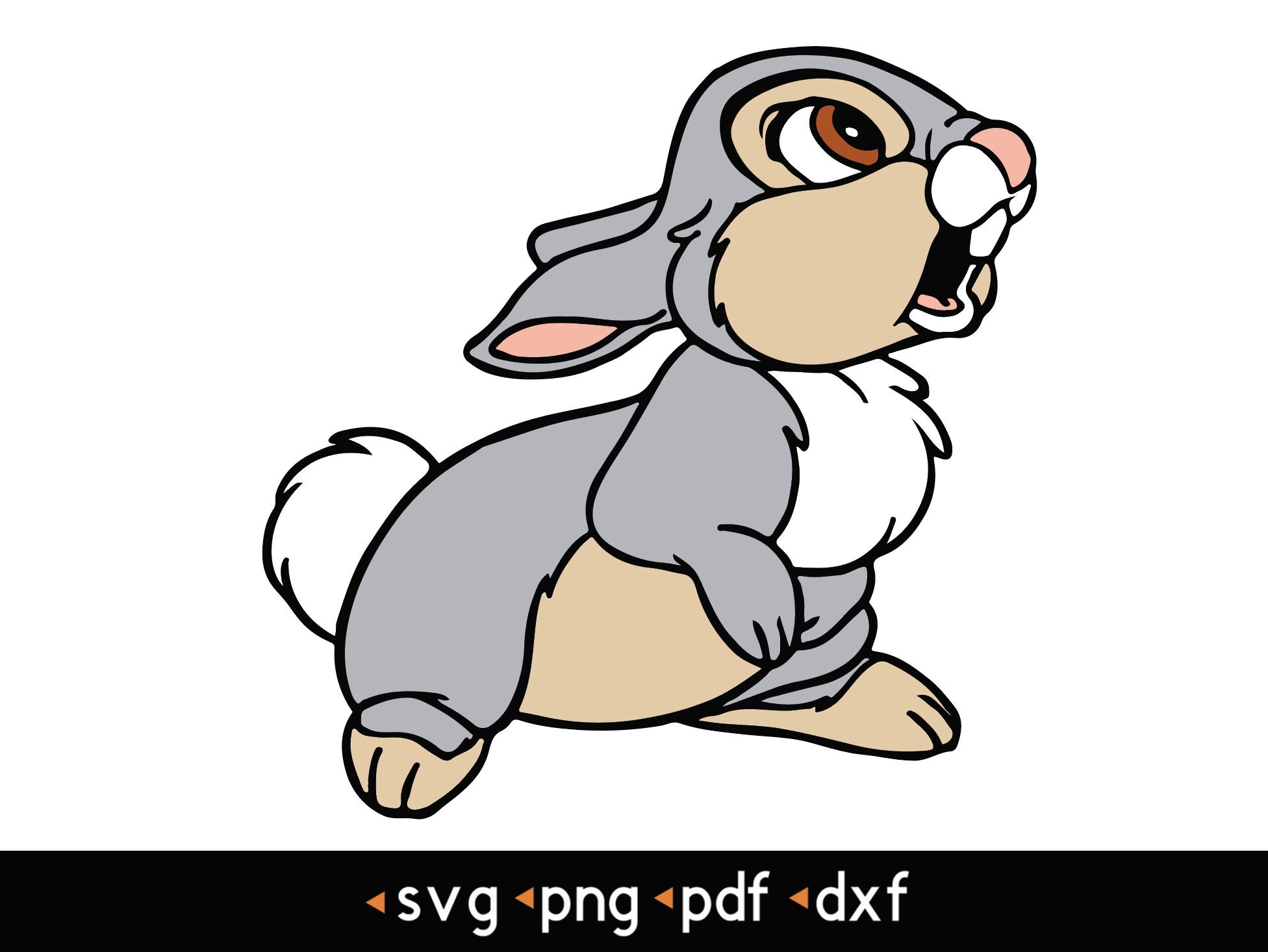 Thumper 6 Svg Png Pdf Dxf - Etsy Canada