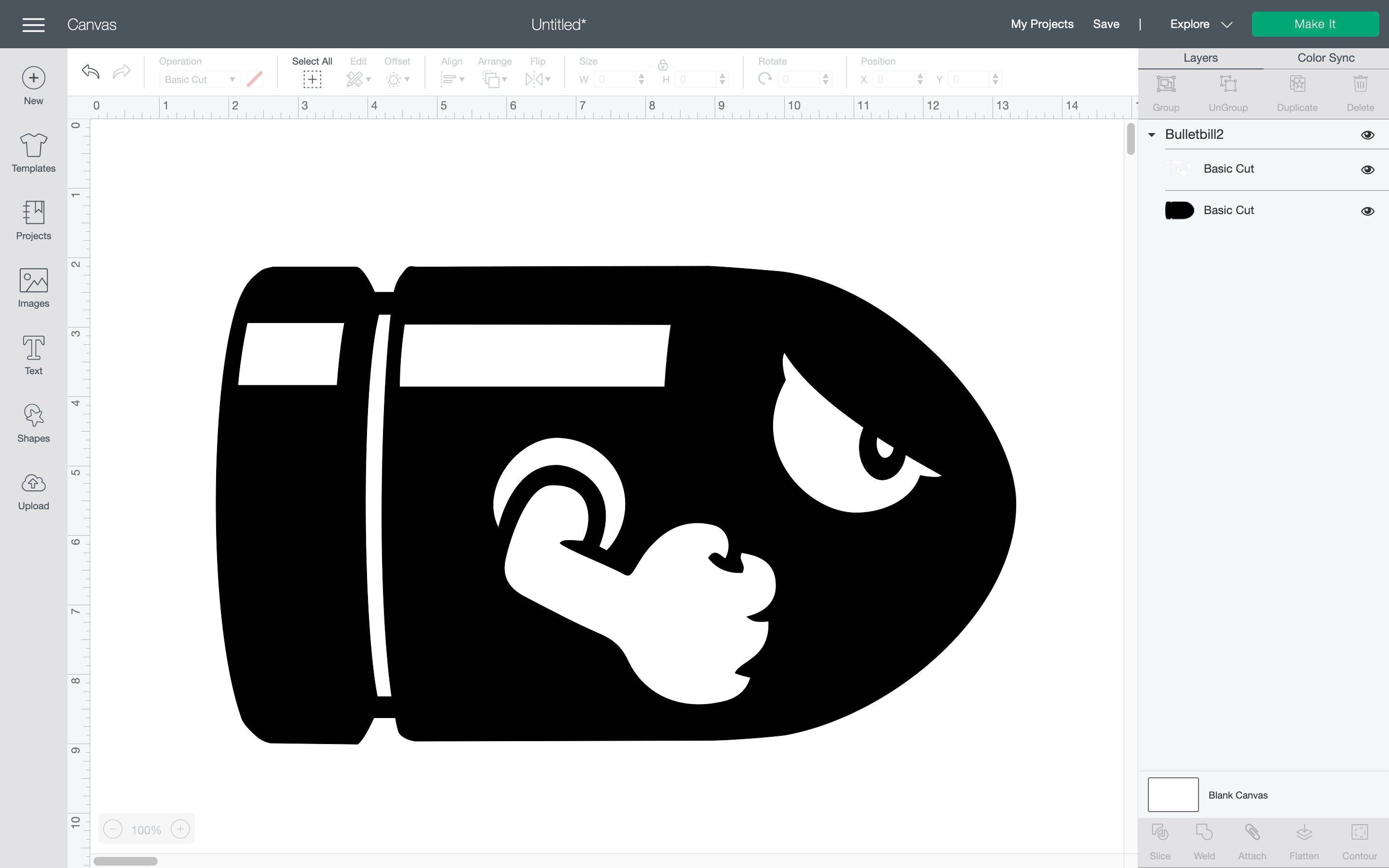 Bullet Bill 2 svg png pdf dxf | Etsy