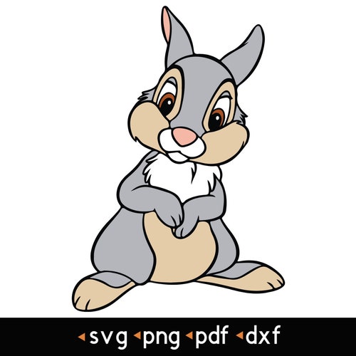 Thumper 3 Svg Png Pdf Dxf - Etsy