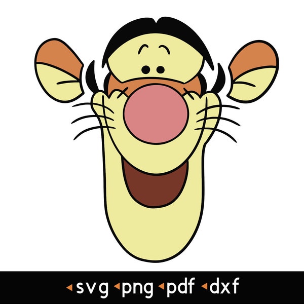 Tigger Svg - Etsy