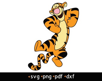 Tigger Svg | Etsy