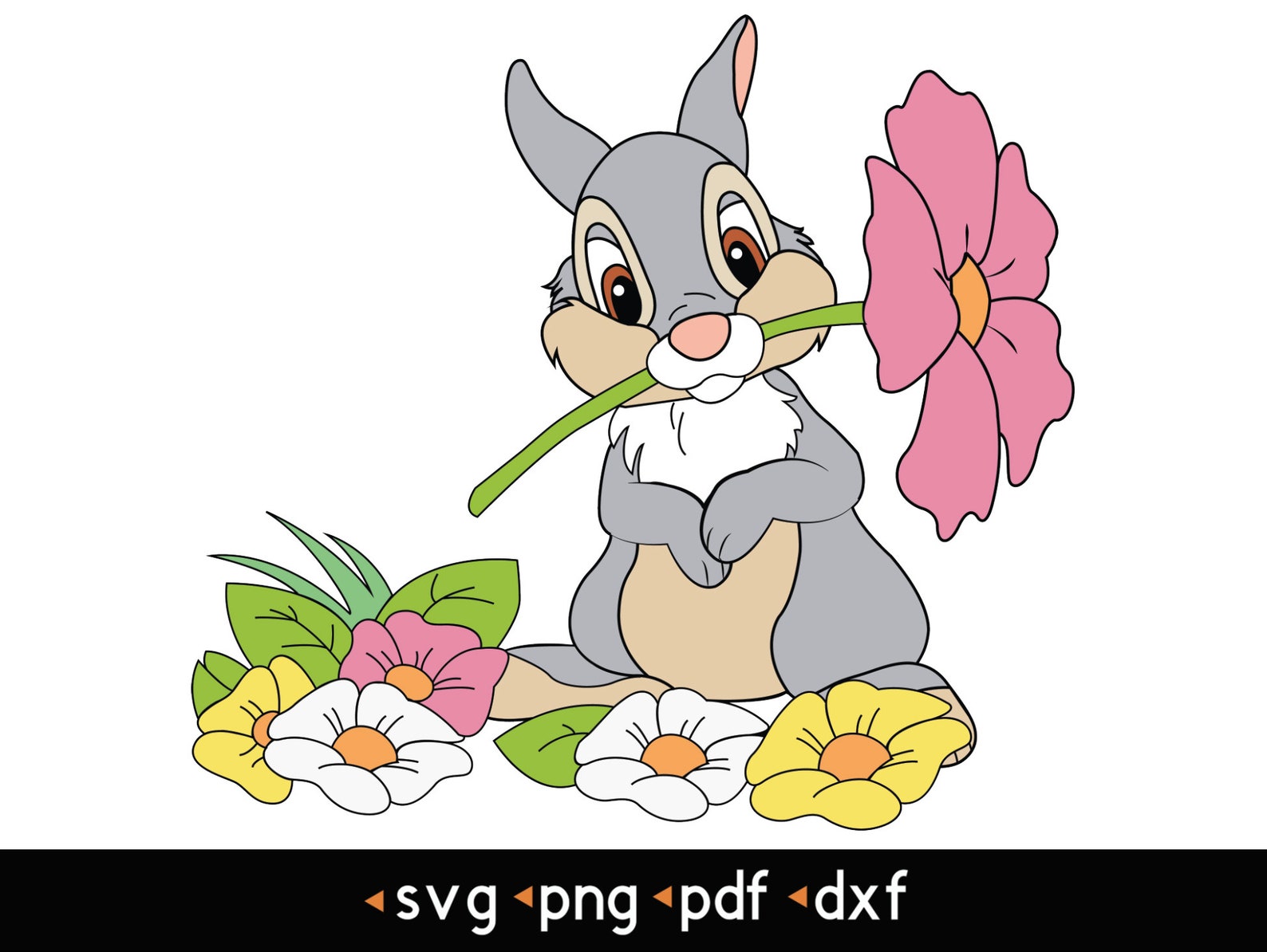 Thumper 9 Svg Png Pdf Dxf - Etsy Canada