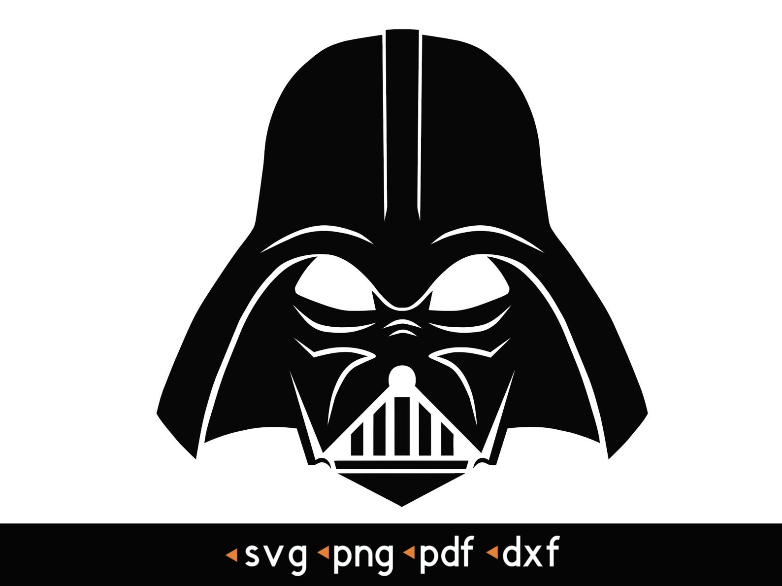 Darth Vader 1 Svg Png Pdf Dxf - Etsy UK