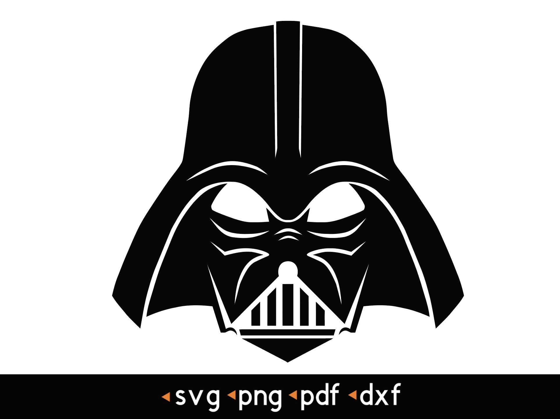 Darth Vader 1 Svg Png Pdf Dxf - Etsy UK