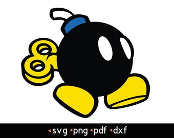 Mario Bomb Png - Etsy Canada