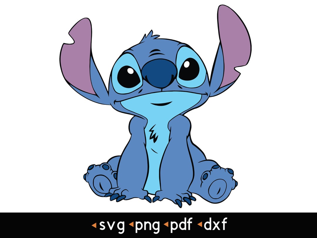 Stitch- #5 Svg, Png, Pdf, Dxf - Etsy