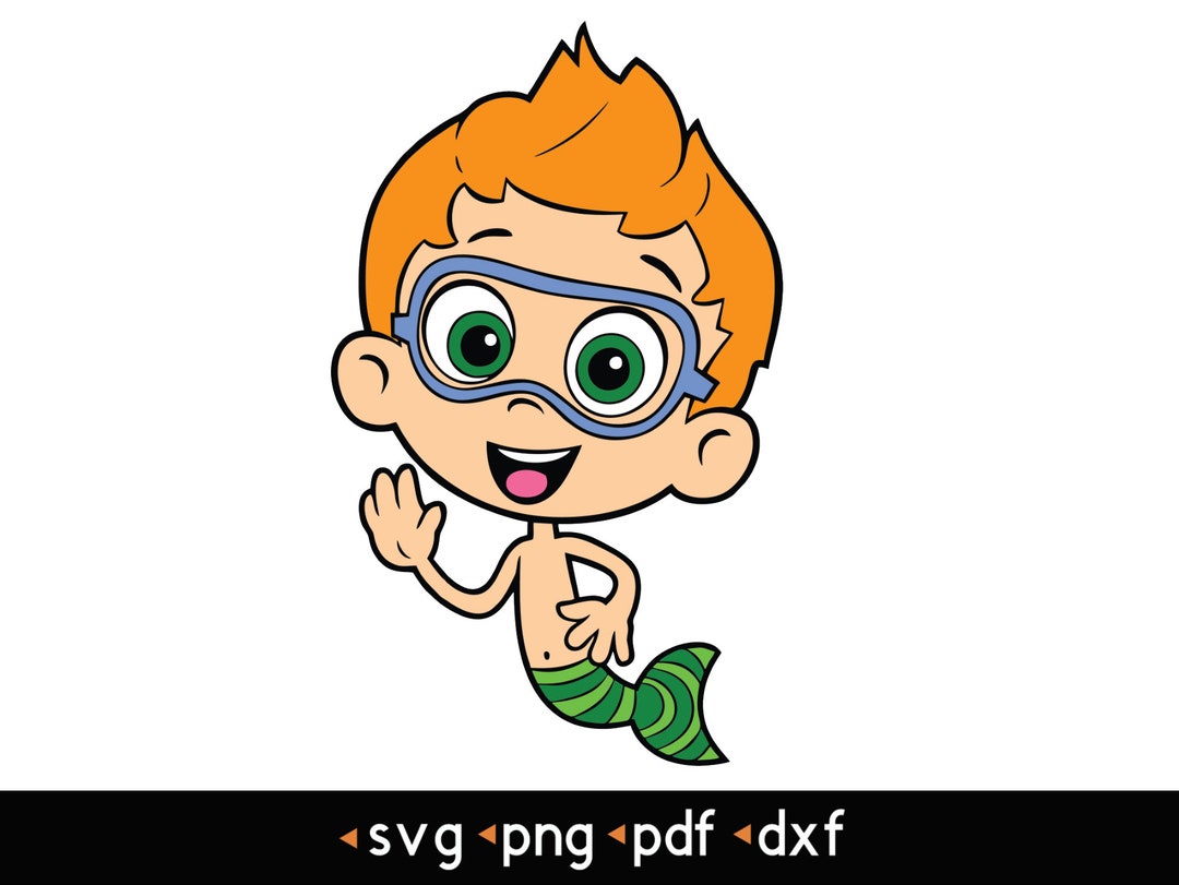 Bubble Guppies (nonny)- #1 Svg, Png, Pdf, Dxf - Etsy