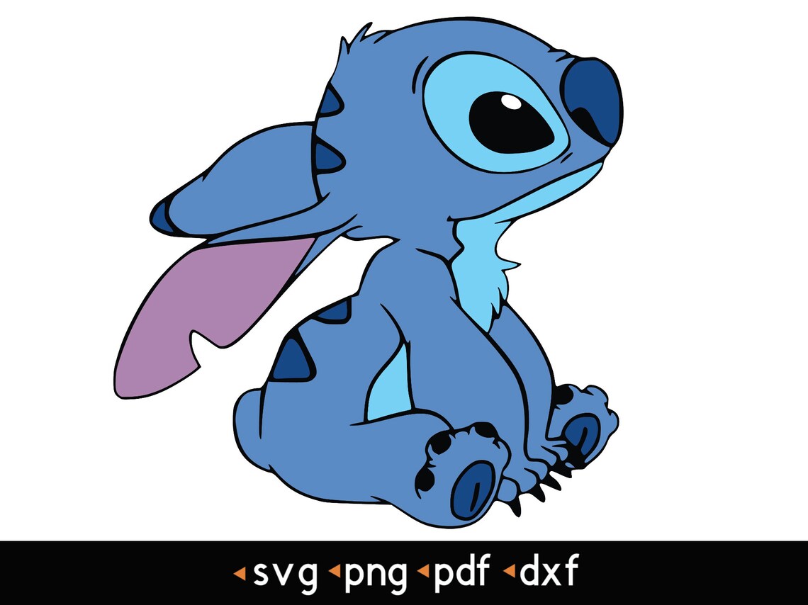Stitch- #16 Svg, Png, Pdf, Dxf - Etsy