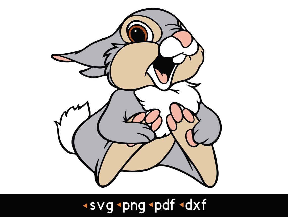 Thumper 4 Svg Png Pdf Dxf - Etsy