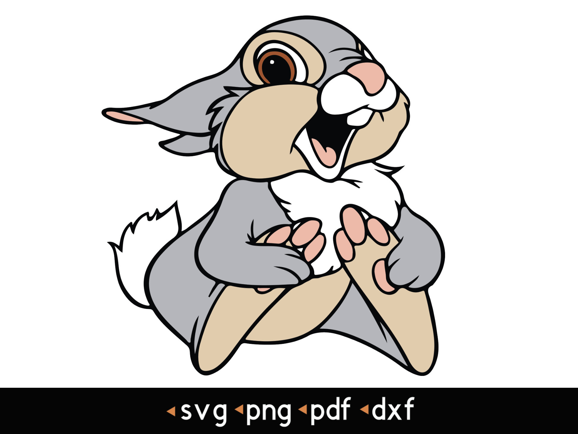 Thumper- #4 Svg, Png, Pdf, Dxf - Etsy