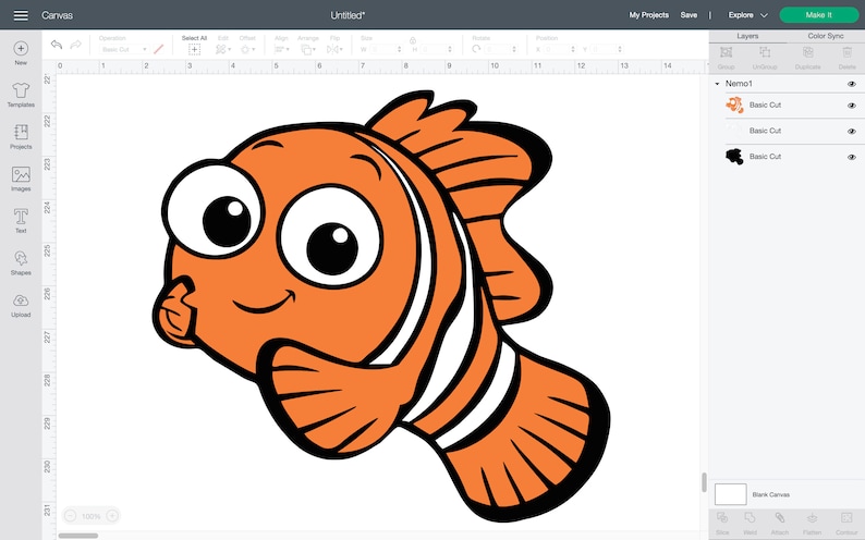 Nemo- #1 Svg, Png, Pdf, Dxf - Etsy