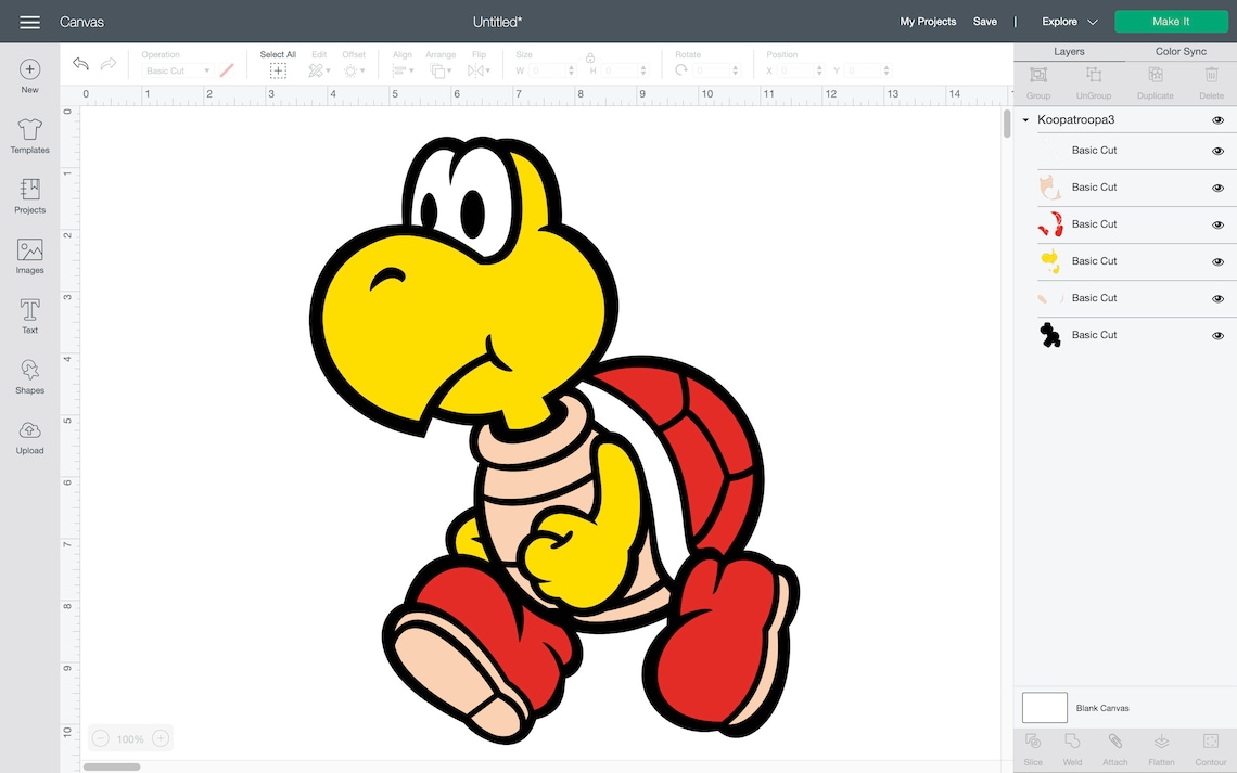 Koopa Troopa 3 Svg Png Pdf Dxf - Etsy Canada