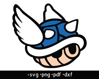 Mario Shell Svg | Etsy UK