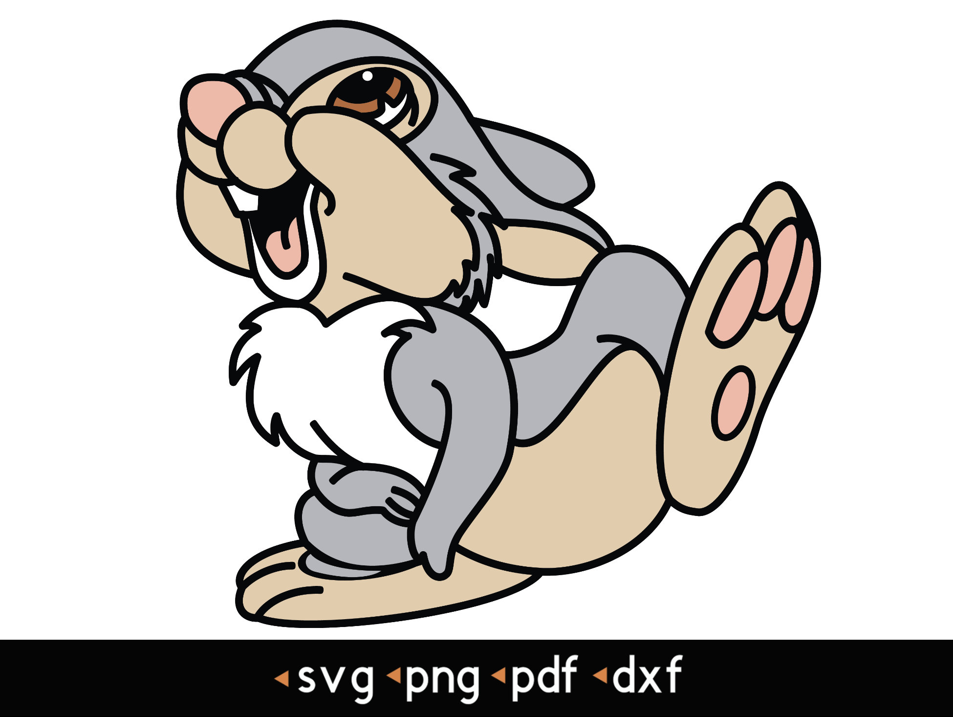 Thumper- #8 Svg, Png, Pdf, Dxf - Etsy Canada