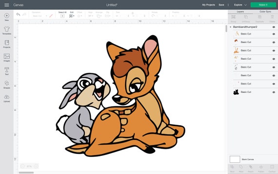 How To Draw Bambi And Thumper