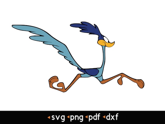 Road Runner 2 Svg Png Pdf Dxf - Etsy
