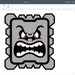 Thwomp- #1 Svg, Png, Pdf, Dxf - Etsy